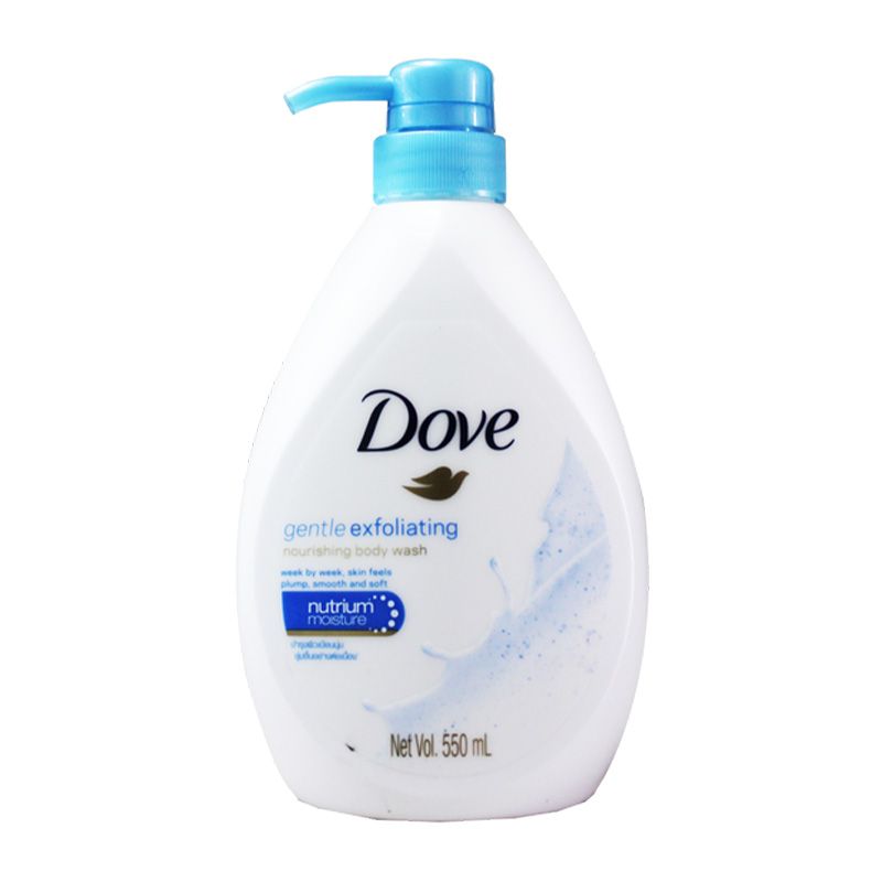 12 Pieces 550ml Dove Bw Pump Exfoliating - Soap & Body Wash - at ...