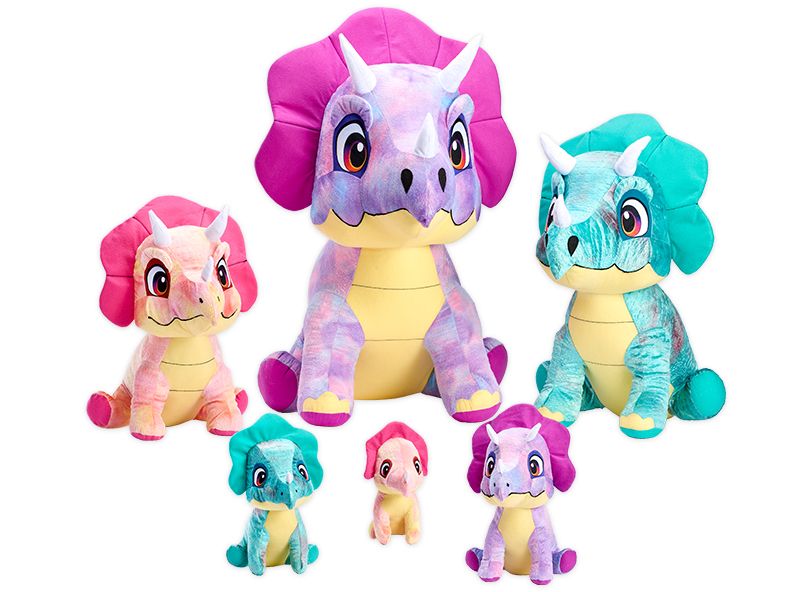 144 Wholesale Tripps - Triceratops 7 Inches Plush Toy - WSD