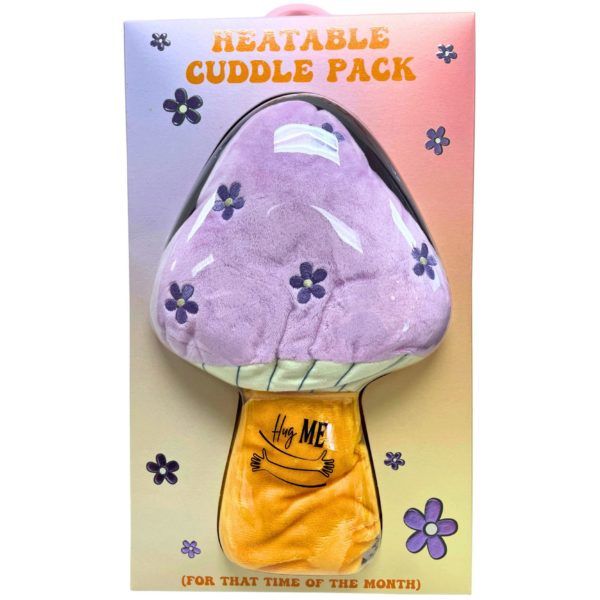 6 pieces Cuddle Pack Menstruation Heatable Plush In Pink Mushroom ...