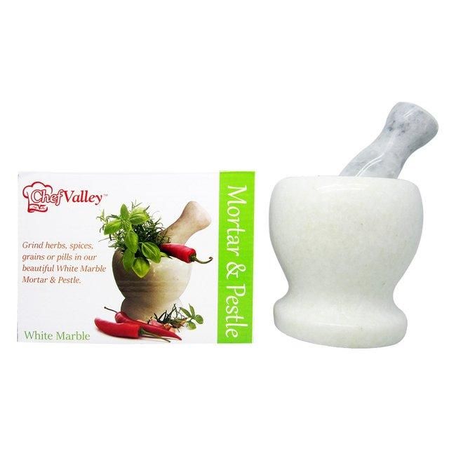 12 pieces Marble Mortar With Pastel - Kitchen Gadgets & Tools - at ...