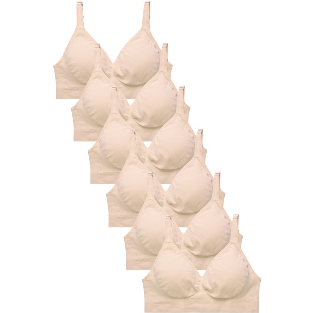 216 Pieces Sofra Ladies Seamless 3hook Bra Size Assorted - Womens Bras ...